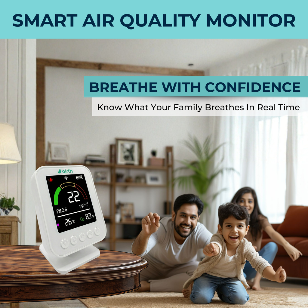 Smart Air Quality Monitor - Track Realtime PM2.5 | AIRTH