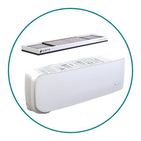 Inhale in the purest air with Airth air purifier for ac